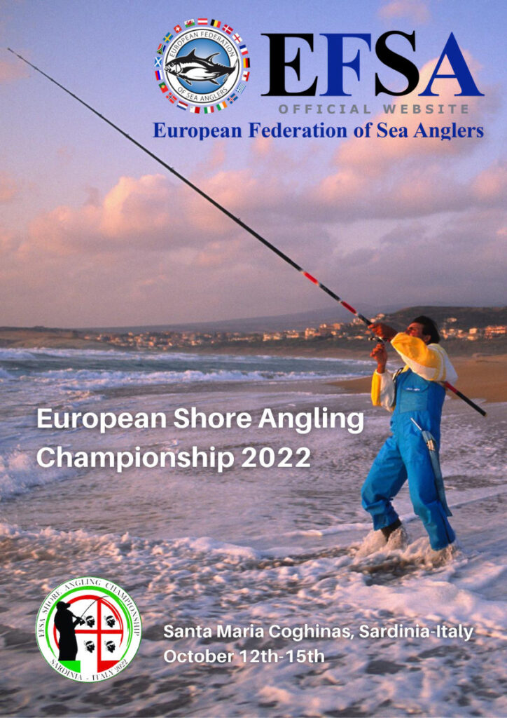 EFSA European Shore Angling Championships 2022, Santa Maria Coghinas ...